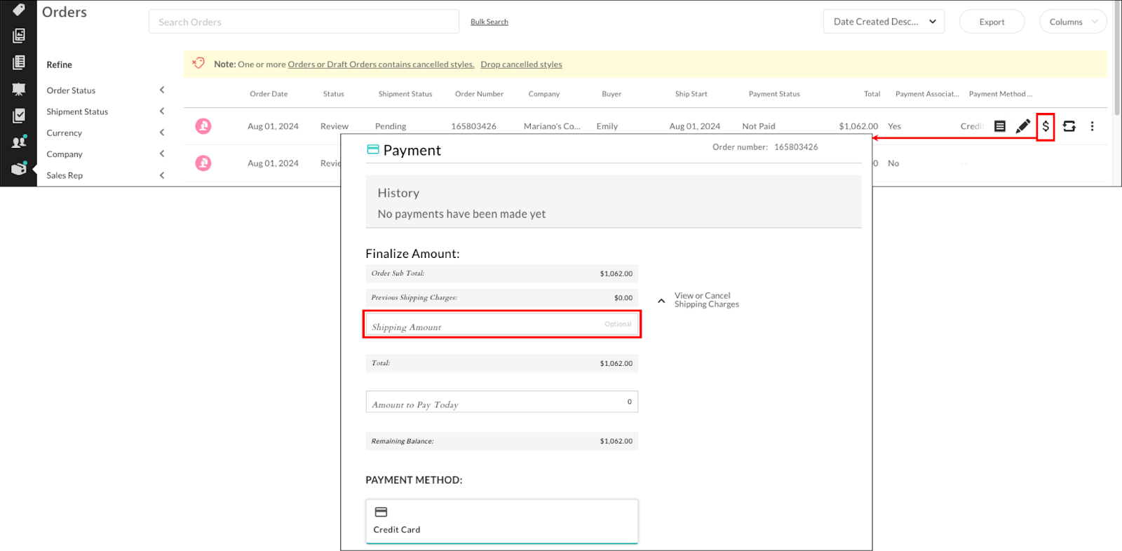 Order checkout overview – NuORDER Help Desk Home