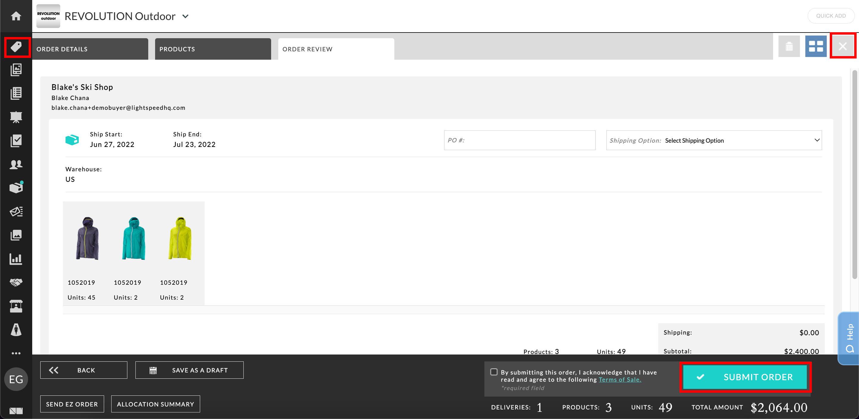 Draft Orders – NuORDER Help Desk Home